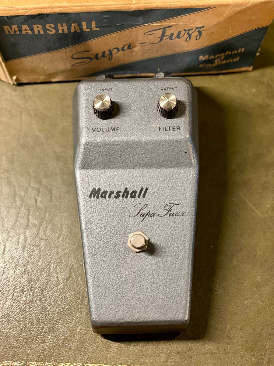 1968 Marshall Supa Fuzz – Know Your Vintage Guitars